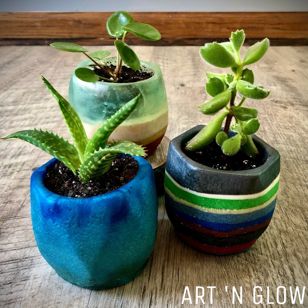 Easy DIY Resin Project: Create a Resin Planter – Art 'N Glow