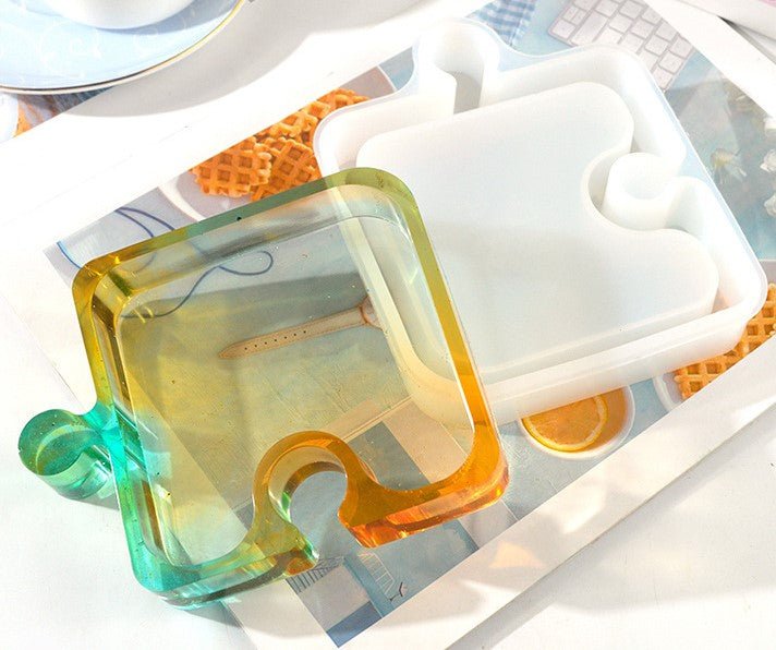 Silicone Molds - Puzzle Dish – Art 'N Glow